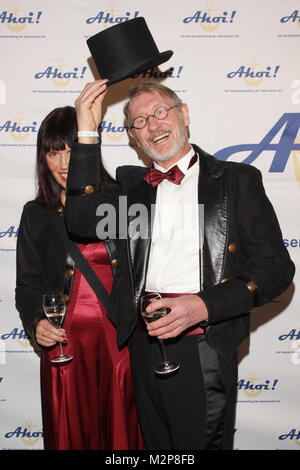 WERNER BROESEL Roetger Feldmann mit Frau, Ahoi Neujahrsempfang 2016 ...