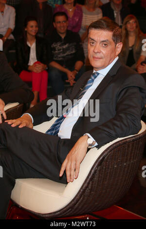 Romani Rose, Zentralrat der Roma und Sinti, bei Abschlußkundgebung zu ...