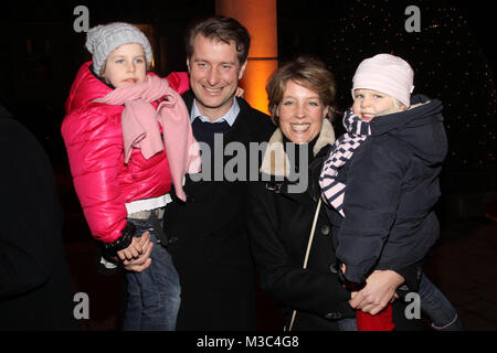 Christina Block und Mann Stephan Hensel, Wiener Ball 2012 im Grand ...