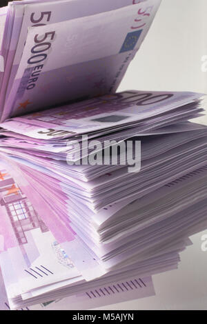 Geld, Banknoten, Euro, 500 Euro-Schein, Vorderseite, Banknote ...