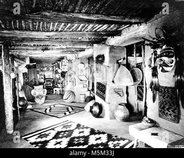 Das Innere des historischen Hopi House im Grand Canyon National Park ...