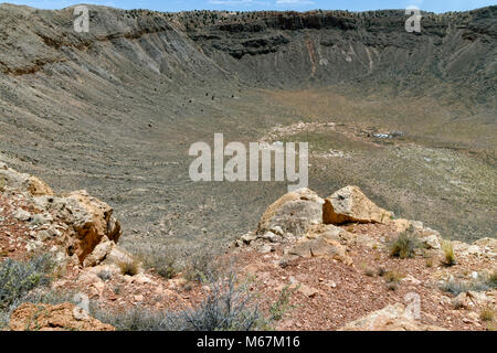 Holsinger Meteoriten. Meteor Crater ist ein meteoriteneinschlag Krater ...