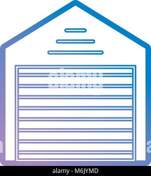 Lager Flachbild Vektor Icon. Lager und Logistik Symbol, Piktogramm ...