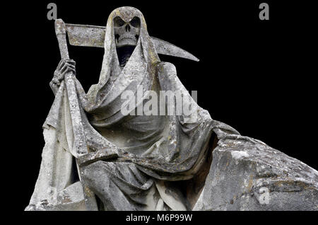Sensenmann in der Dunkelheit Stockfoto, Bild: 173576580 - Alamy