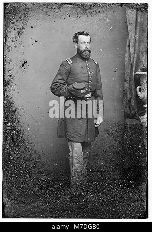 Eine Fotografie von Lieutenant William Gurney von der 7. New York State ...