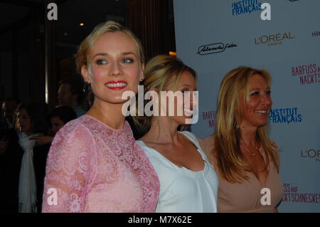 Ludivine Sagnier, Diane Kruger besucht die "Barfuss auf Nacktschnecken' (Pieds Nus Sur les ...