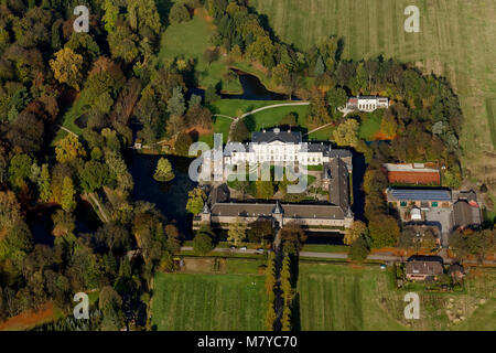 Luftaufnahme, Schloss Heltorf Schloss, Angermund, Düsseldorf ...