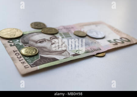 Neue 500 UAH (Ukrainische Hrywnja) die nationale Währung der Ukraine ...