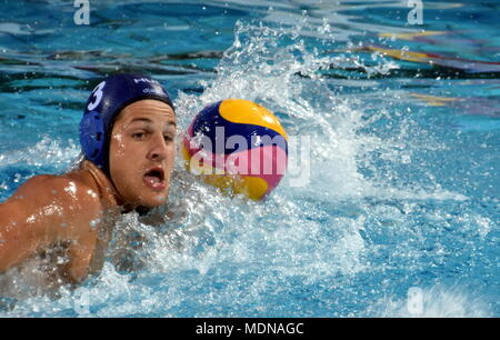 Budapest, Ungarn - 17.Juli 2017. PIJETLOVIC Gojko, Torwart von Serbien ...