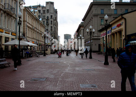 Ulitsa Arbat oder alten Arbat, Moskau, Russland Stockfotografie - Alamy