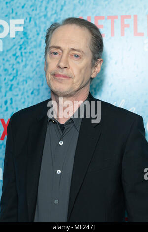 Steve Buscemi besucht Premiere der Die Woche der bei AMC Loews Lincoln ...