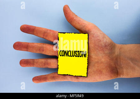 Handschrift text Fazit Motivation nennen. Begriff Sinne endet eine ...