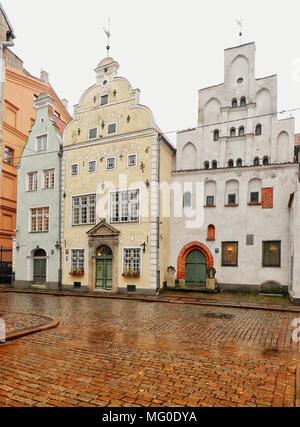 Drei Brüder, Riga, Lettland, Baltikum, Europa Stockfotografie - Alamy