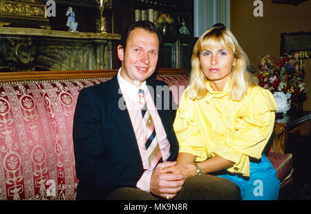 Johannes Neckermann, Sohn von Dressurreiter Josef Neckermann, mit ...