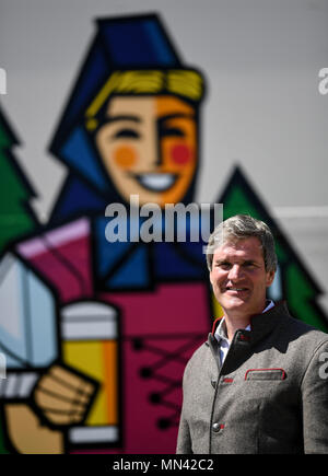 Christian Rasch, CEO von Rothaus, staatlichen Brauerei von Baden ...