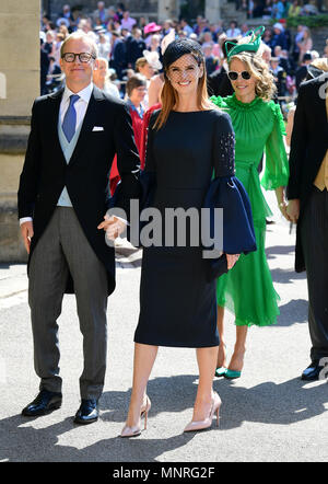 Sarah Rafferty kommt an der St. George's Chapel auf Schloss Windsor für ...