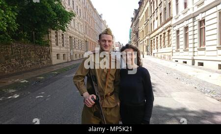 In Görlitz fanden heute (20. Mai 2018) Dreharbeiten für den ...
