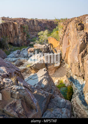 Uniab-River-Canyon, Palmwag, Damaraland, Namibia Stockfotografie - Alamy