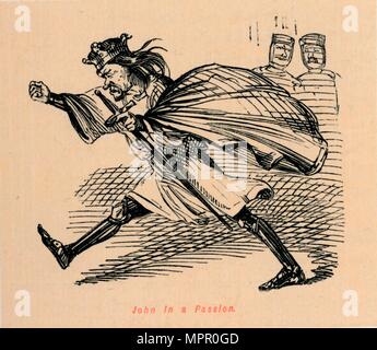 „The Comic History of England“ von John Leech ist ein satirischer und ...