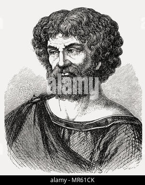 Hannibal oder Hannibal Barkas, ca. 246-183 v. Chr., großer ...