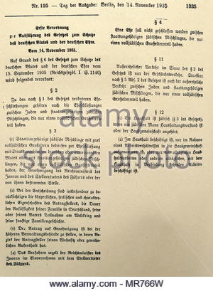 Nürnberg-Rallye 1935 in Nürnberg, Deutschland - Mitglieder der Hitler ...