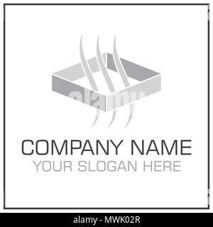 /Lüftung Transfer System Vector Logo für Unternehmen Stock-Vektorgrafik ...