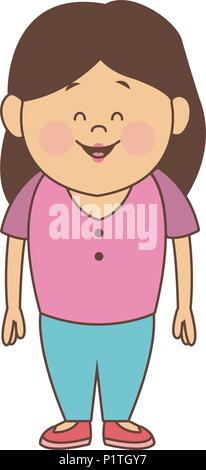 Gerne Hausfrau. Fröhliche Mutter, schöne Frau. Comicfigur hält leckere ...