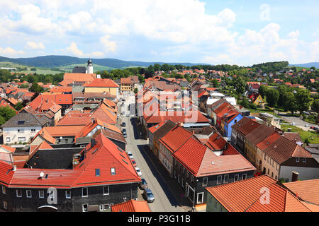 Eisfeld, eine Stadt und eine Gemeinde im Landkreis Hildburghausen in ...