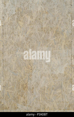 Weiß lackierter orientiertes Strang-Brett OSB. Foto Hintergrundtextur ...