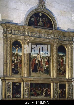TRIPTICO DE LA PASION - SIGLO XV HACIA 1450. Autor: Dieric Bouts (1415-1475). Lage: CATEDRAL ...