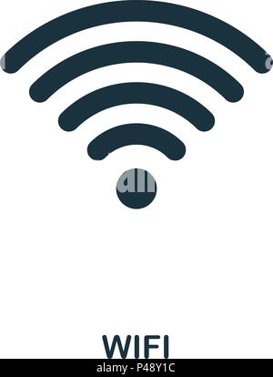 Vector Illustration Wlan Router Symbol. Wi-Fi-Symbol Vektor Abbildung ...