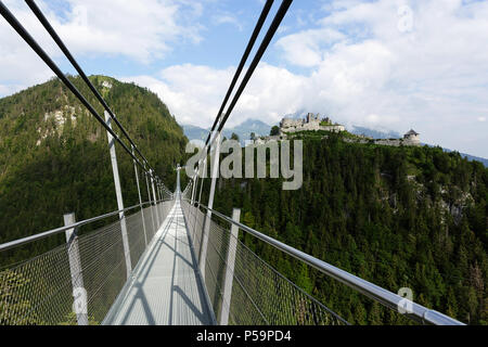 Hängebrücke, Reutte, Tirol, Highline 179 Stockfoto, Bild: 147190178 - Alamy