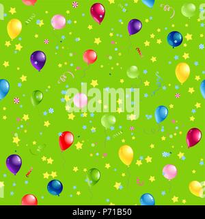 Alles Gute zum Geburtstag-Muster Stock-Vektorgrafik - Alamy