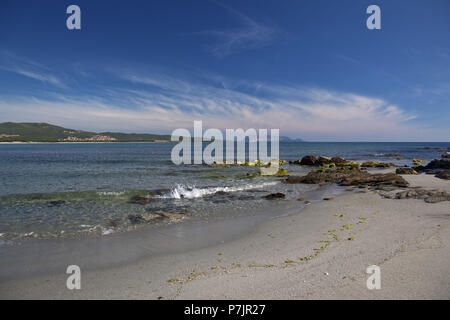 Strand von Porto Ainu, in der Nähe von Budoni, Gallura, Sardinien ...
