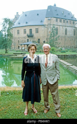 Otto Friedrich Fürst zu Ysenburg Büdingen mit Gemahlin Felicitas ...