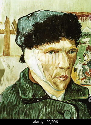 19. Jahrhundert - Selbstporträt - Vincent van Gogh (1889) Philippe ...