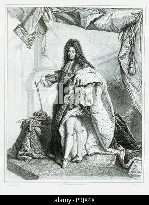 Ludwig XIV., 1638-1715, Ludwig der große, der Sonnenkönig Stockfoto ...