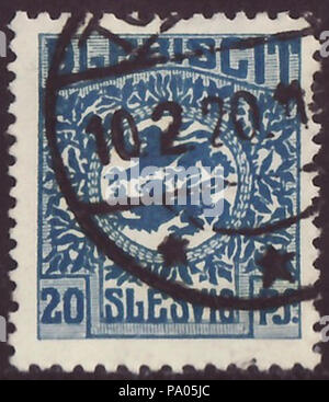 . Stempel des Deutschen Reiches - die Volksabstimmung Bereich chleswig ...