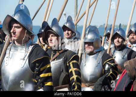 Belagerung von Stralsund, 1628 Stockfotografie - Alamy