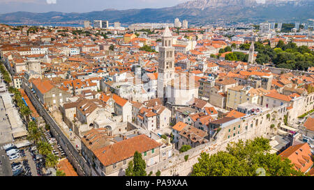 Diokletian Palast, der Altstadt von Split, Mitteldalmatien, Dalmatien ...