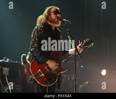 MIAMI BEACH, FL, 28. AUGUST: Linkin Park, Chester Bennington in einem ...