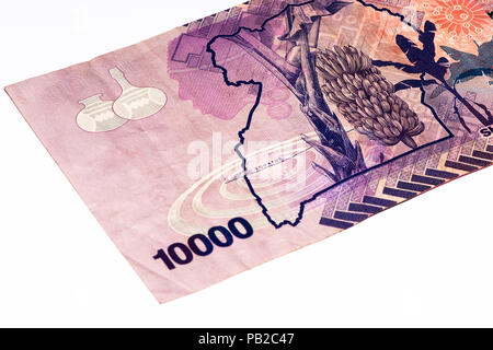 10000 ugandische Schilling Bank Note. Ugandische Schilling ist die ...