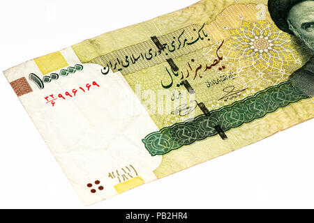 100000 Iranische Rials Bank Note. Rial ist die nationale Währung der ...