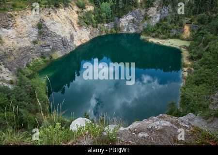 Crater Lake, dem nördlichsten Hegau Vulkan Höwenegg Immendingen, Kreis ...
