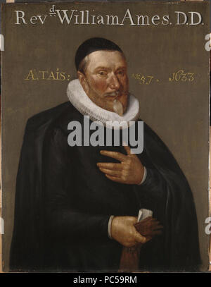 William Ames von Willem van der Vliet ist ein Porträt des englischen ...