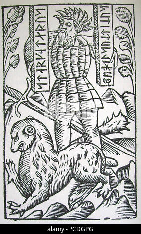Olaus Magnus, ein schwedischer Gelehrter aus dem 16. Jahrhundert ...