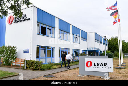 27 6 Augus t 2018, Deutschland, Eisenach: Der Mitarbeiter Manuela Süssenbach steuert die ...