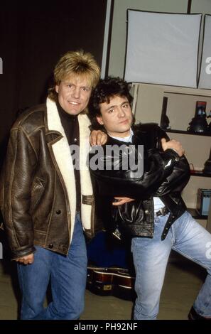 Sänger Nino de Angelo und erste Ehefrau Judith Coersmeier mit Tochter ...