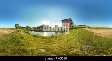 360 °-Ansicht auf Stara Crpna Stanica Begec - Alamy