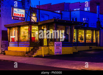 Fraulein Washington Diner New Britain Connecticut USA Stockfotografie Alamy